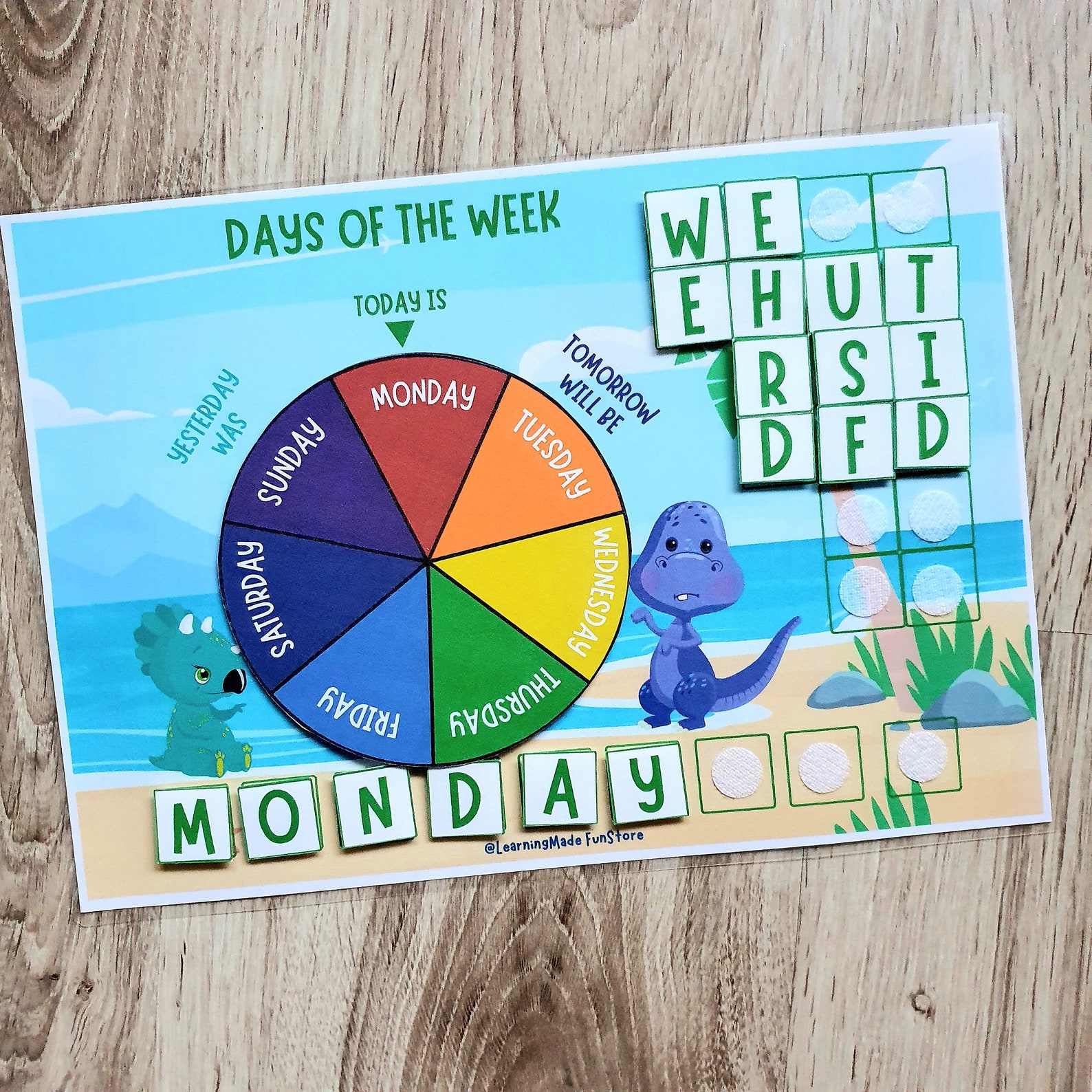 Morning Calendar Circle Time Printable Binder Preschool - Etsy