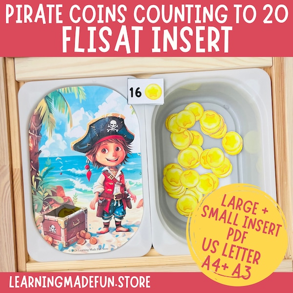 Pirate Pretend Play Printable - Etsy