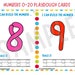 Numbers 0-20 Play Dough Mats, Printable Play Doh Toddler Activities ...