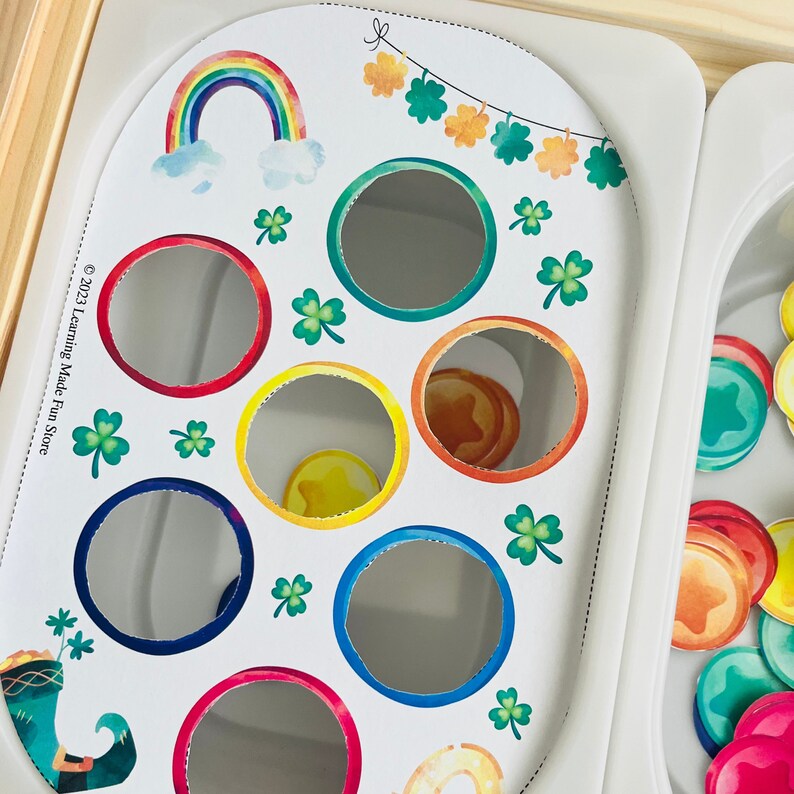 St Patrick Sort by Color, Flisat Insert, Trofast Insert, Flisat ...