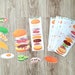 Build a Burger Pretend Play Set: Printable Learning Activity (PDF) - Etsy