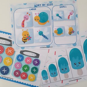 Preschool Binder, Busy Book Printable, Learning Activities for Kid ...