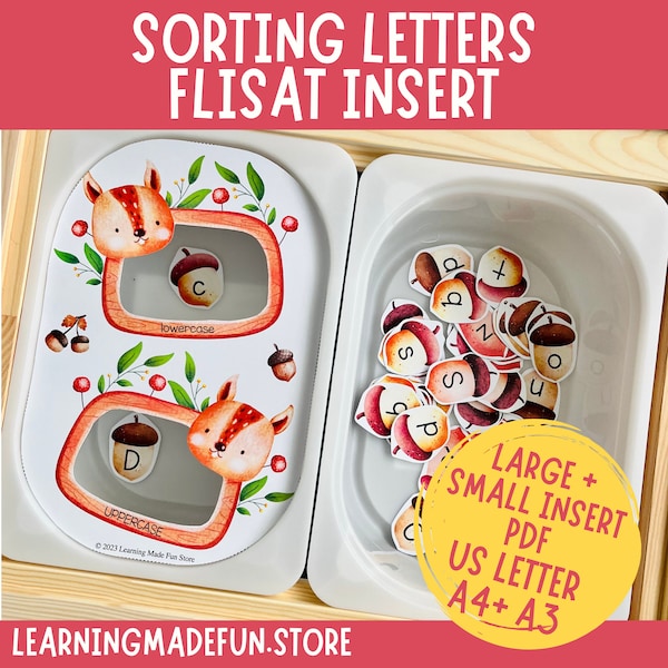 Flisat Insert Printable - Etsy