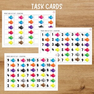 Feed Shark Count by Color, Printable Flisat Insert, Trofast Insert ...