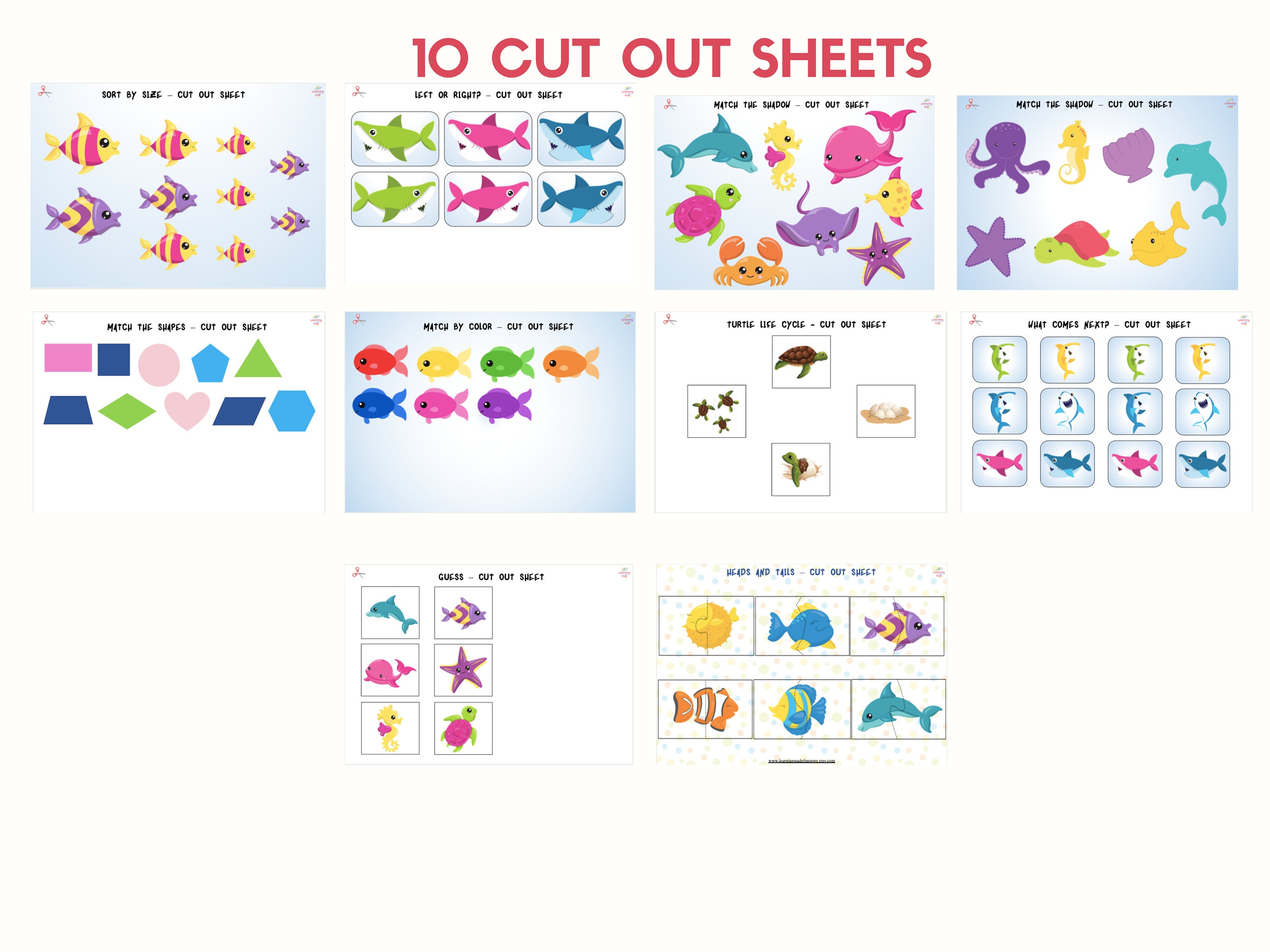 Ocean Busy Book Busy Book Toddler Preschool Busy Book - Etsy