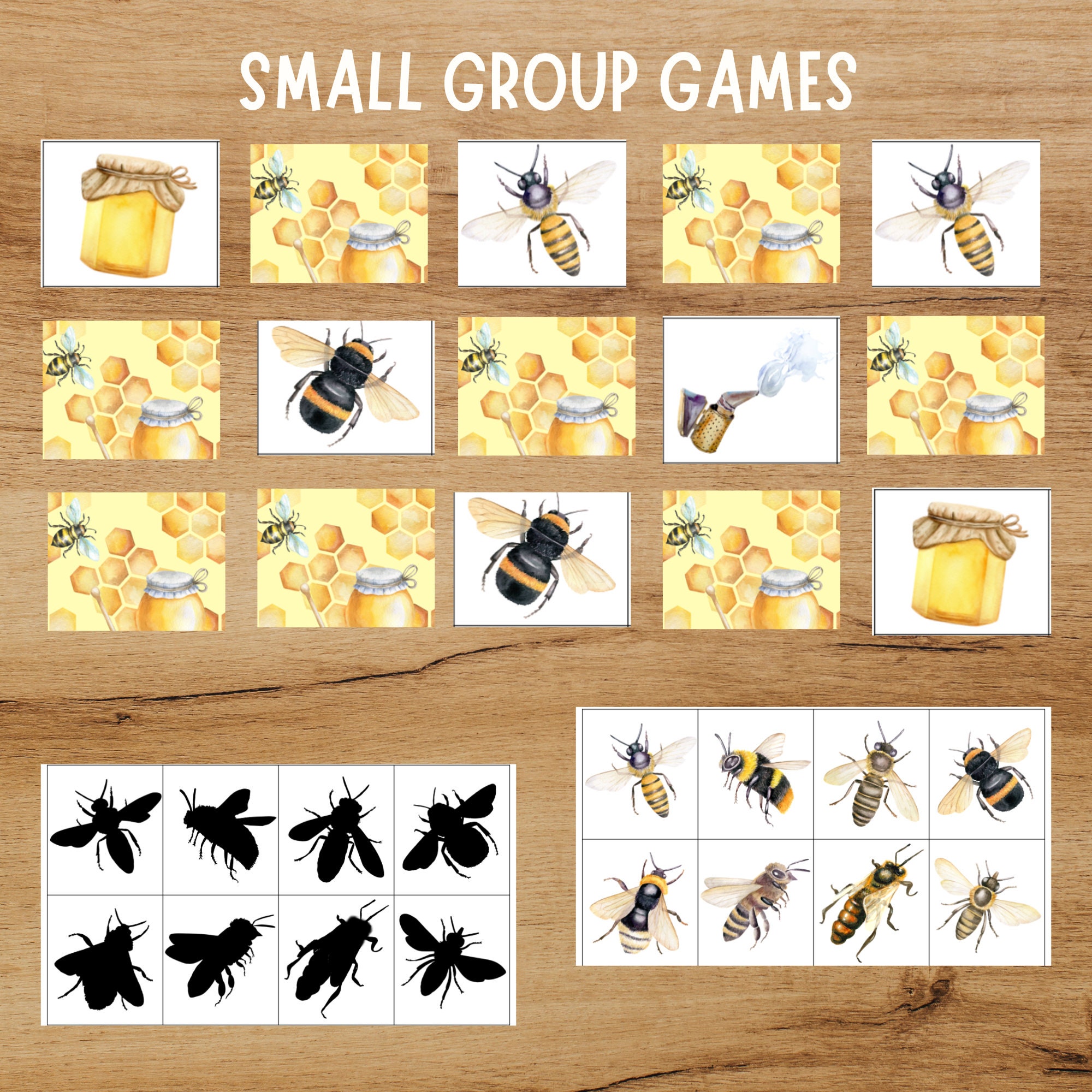 Bees Unit Study, Honey Bee Printable, Homeschool Learning (PDF) - Etsy