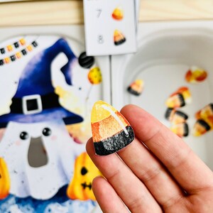 Halloween Counting Printable Flisat Insert, Trofast Insert, Preschool ...