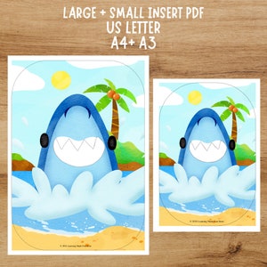 Feed Shark Count by Color, Printable Flisat Insert, Trofast Insert ...