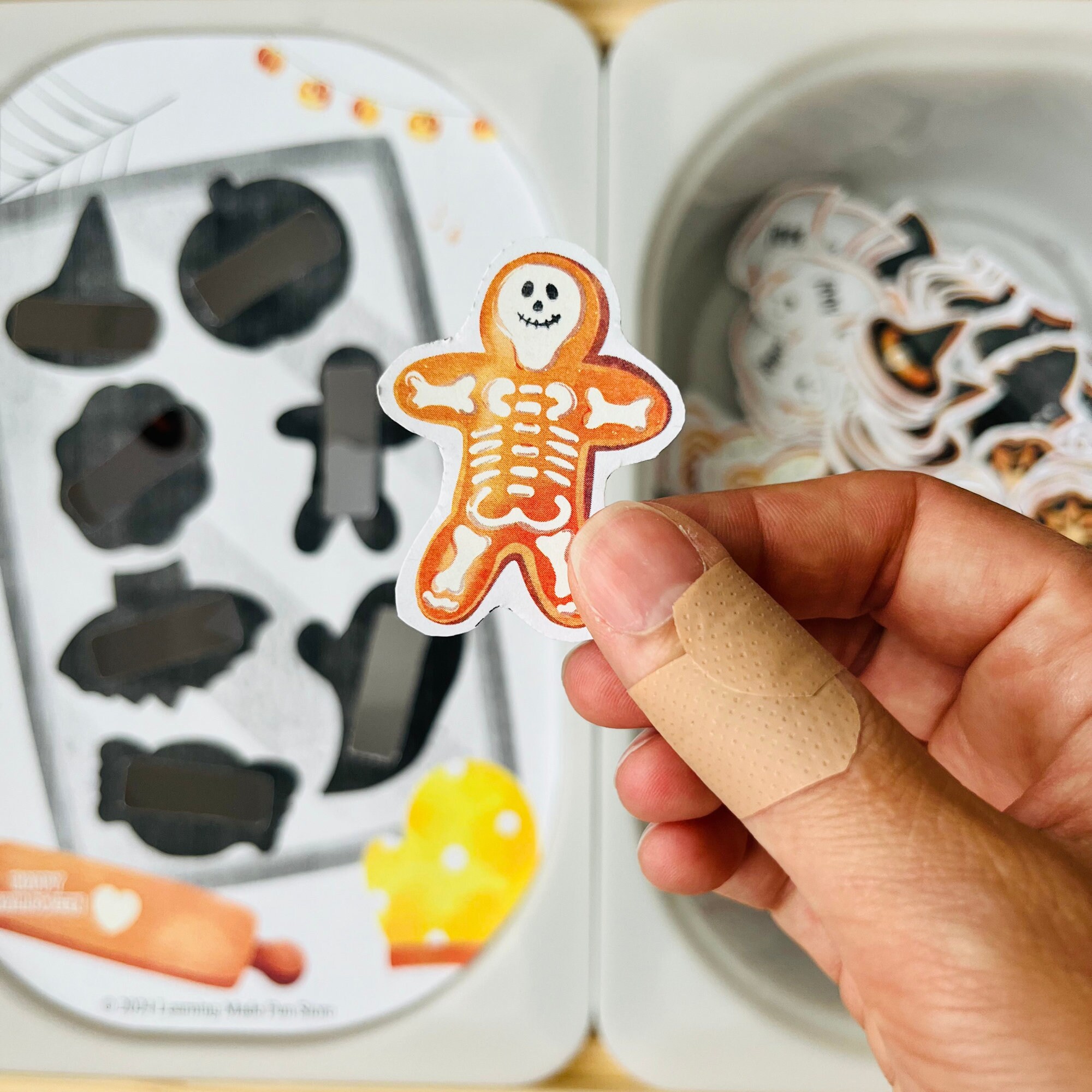 Halloween Cookies Sorting, Printable Flisat Insert, Trofast Insert ...