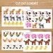 Farm Animals Counting, Printable Flisat Insert, Trofast Insert ...