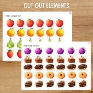 The Hungry Caterpillar Counting to 10, Printable Flisat Insert, Trofast ...