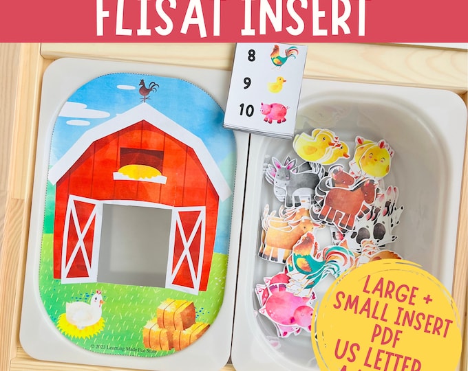 Apple Pie & Apple Crisp Sensory Bin Cards for Toddlers, Fall Activity ...