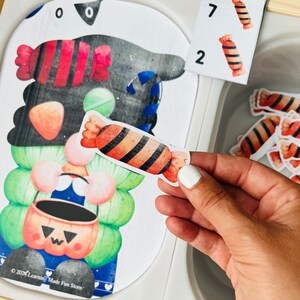 Halloween Candy Count to 10 by Size, Flisat Insert, Trofast Insert ...