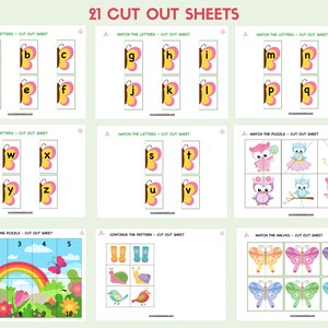 Spring Busy Book, Busy Book Toddler, Preschool Busy Book, Learning ...