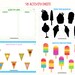 ICE CREAM Printable Busy Book, Summer Busy Book, Preschool & Toddler ...