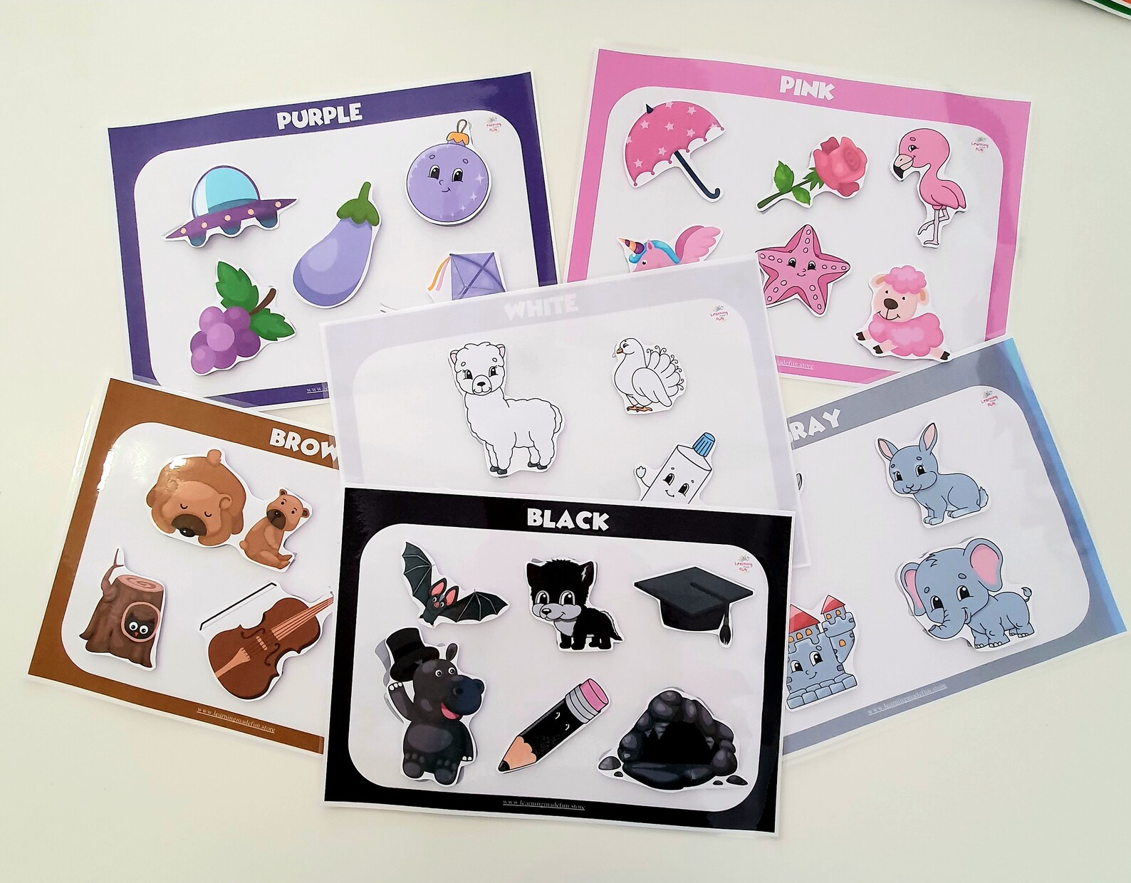 Colors Matching Activities Colors Busy Book Printable Busy | Etsy