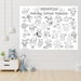 Christmas Coloring Advent Calendar: Giant Activity Poster (digital ...