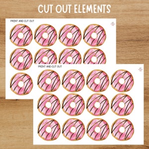 If You Give a Dog a Donut Counting, Printable Flisat Insert, Trofast ...