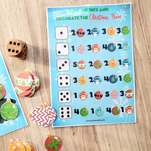 Decorate the Christmas Tree, Christmas Busy Book Page, Christmas Games ...