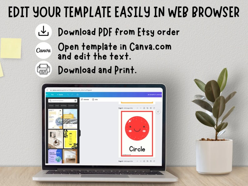 EDITABLE Shapes Flashcards Shapes for Preschool 2D Shapes - Etsy Australia