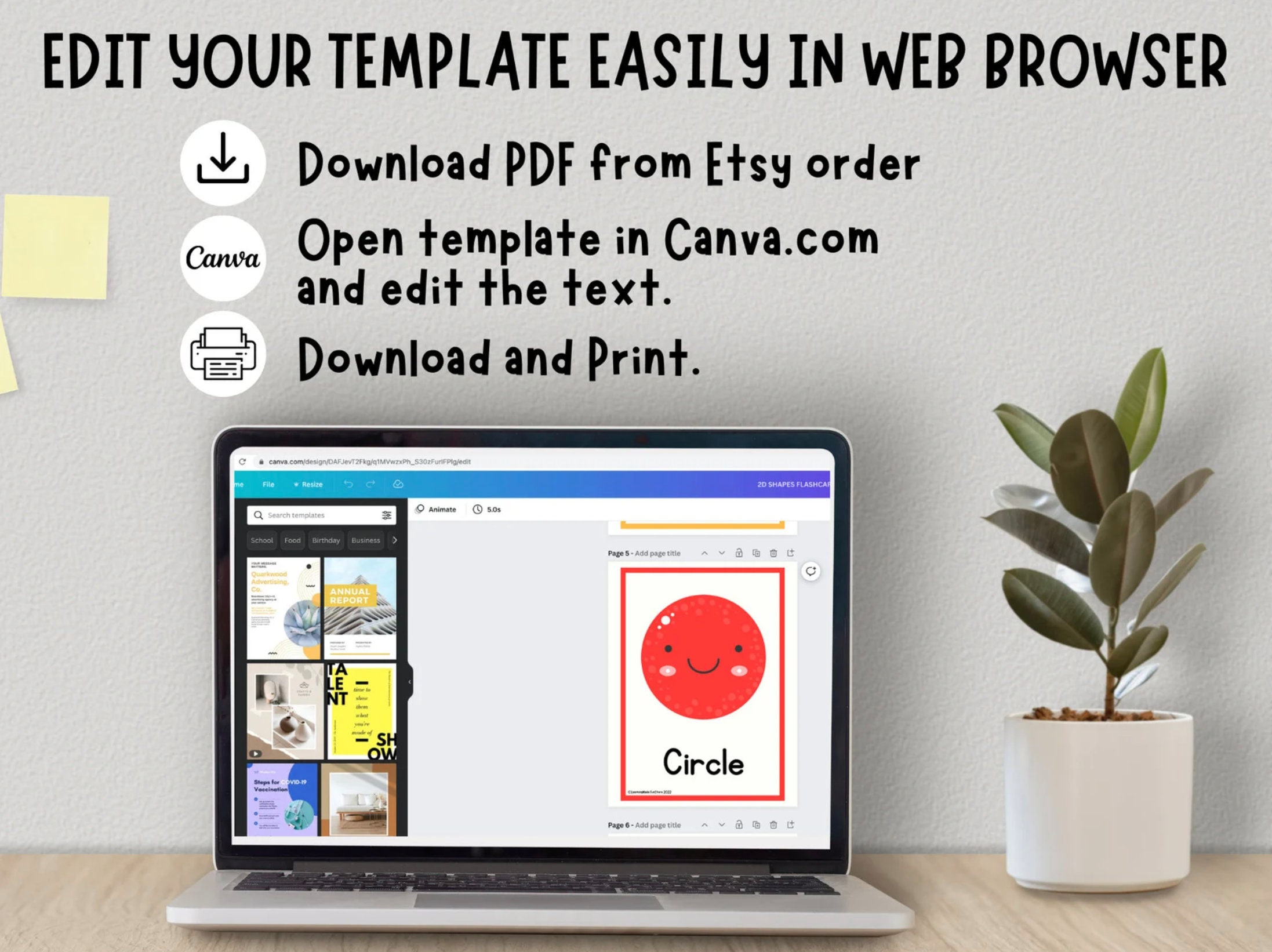 EDITABLE Shapes Flashcards Shapes for Preschool 2D Shapes - Etsy Australia