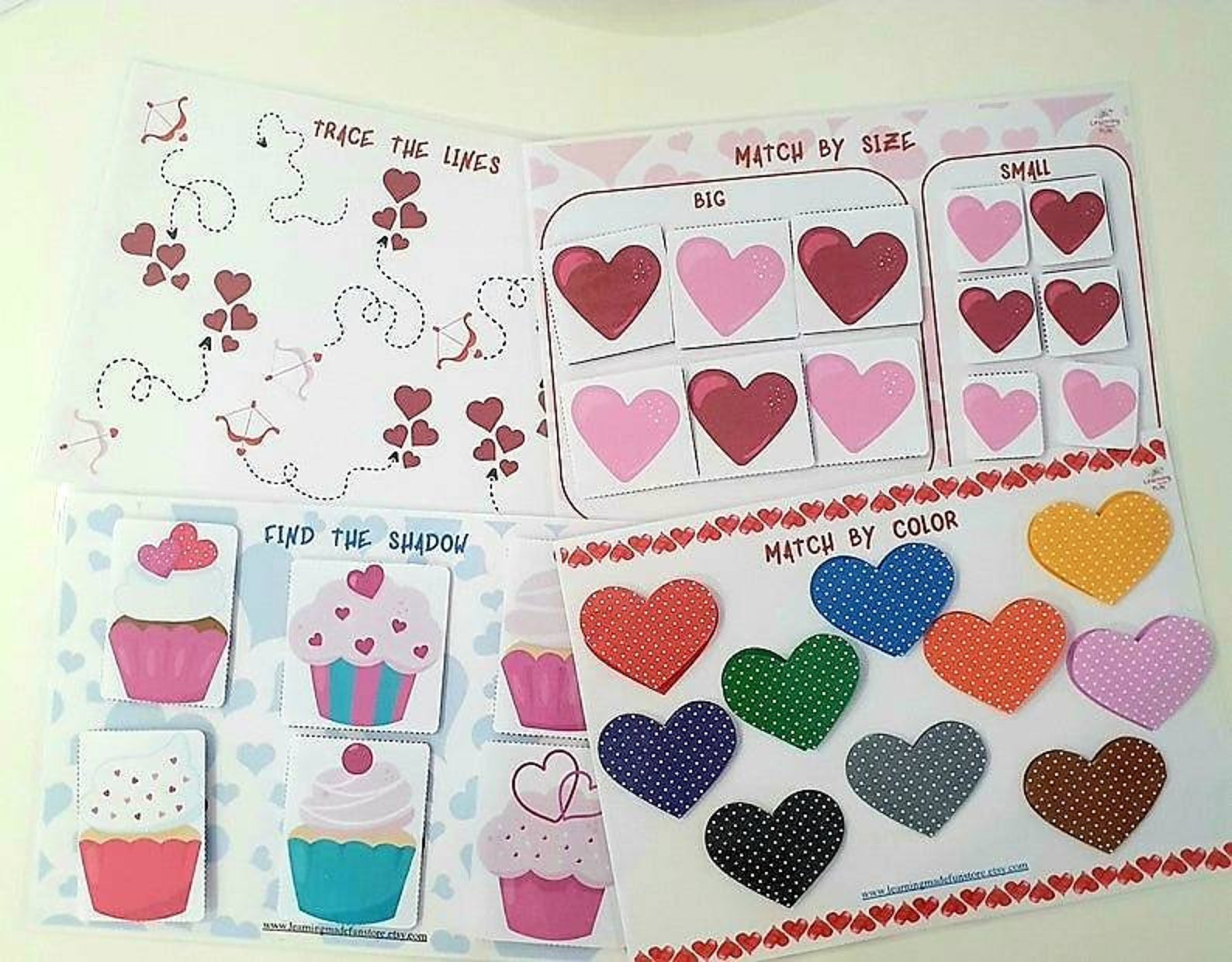 Valentines Day Busy Book Busy Book Printable Learning | Etsy