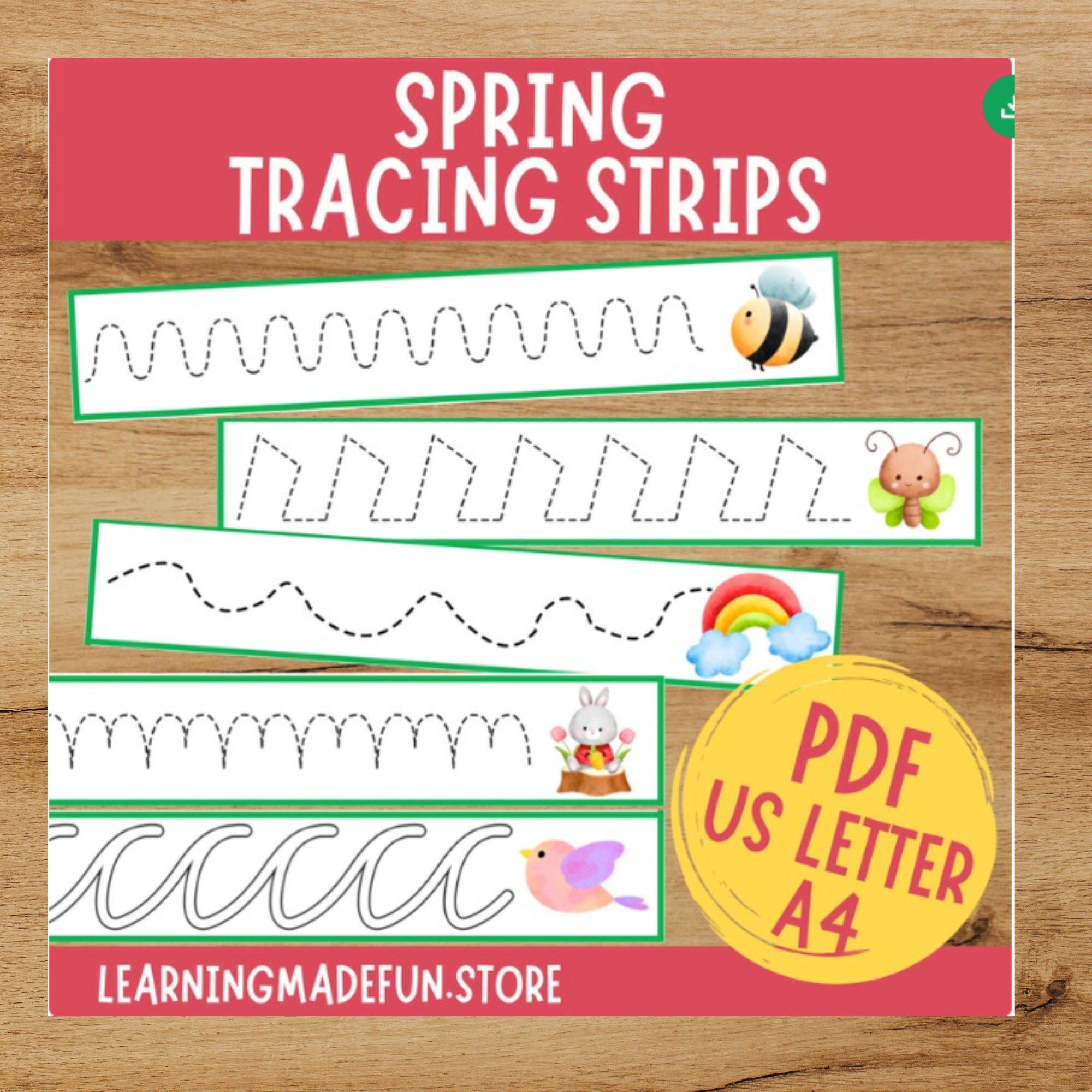 Spring Fine Motor Skills Bundle: Preschool Activities (digital Download ...