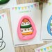Easter Play Dough Mats Printable Play Doh Learning Toddler - Etsy