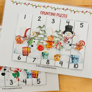 Christmas Busy Book Printable, Busy Book for Toddler, Christmas Busy ...