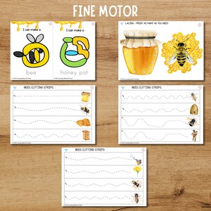 Bees Unit Study, Honey Bee Themed Printable, Insects Activity, Bugs ...