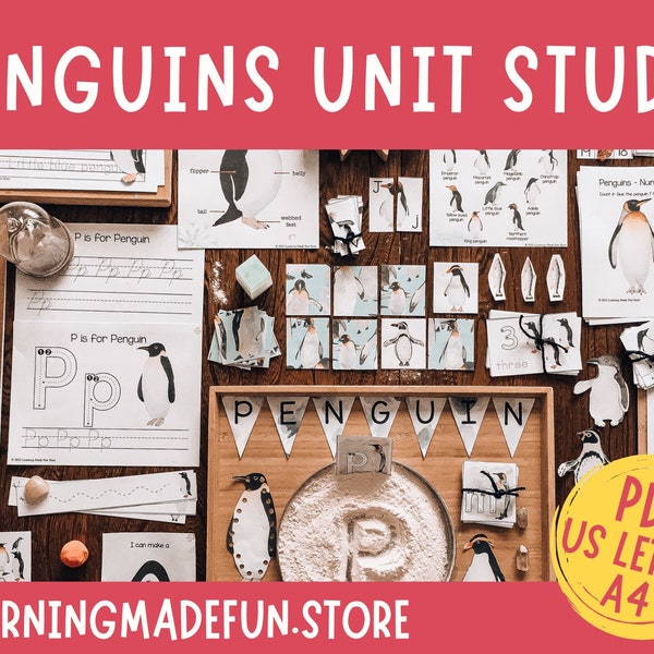 Penguin Themed - Etsy