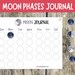 Moon Phases Unit Study Phases of the Moon Learning Activity - Etsy