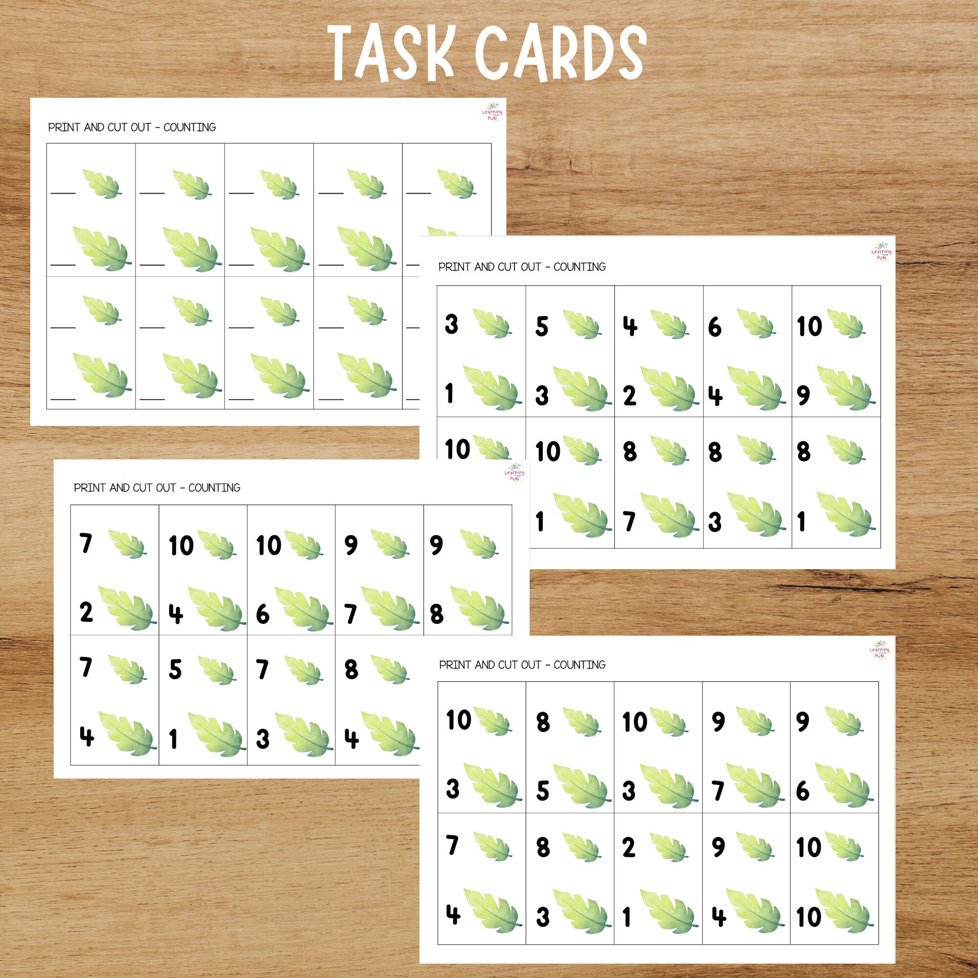 Feed Dino Count by Size, Printable Flisat Insert, Trofast Insert ...