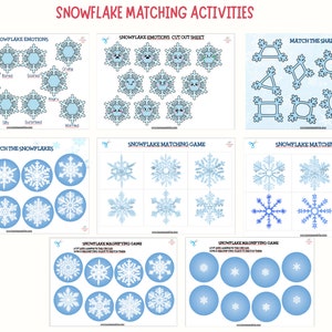 Snowflake Life Cycle Unit Study: Winter Learning Bundle (PDF) - Etsy
