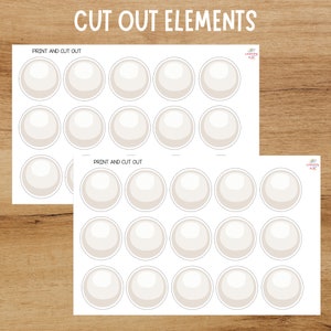 Sea Turtle Eggs Counting to 20, Printable Flisat Insert, Trofast Insert ...