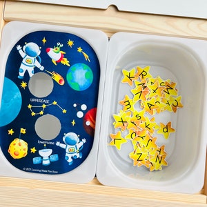 Space Sorting Letters Printable Flisat Insert, Trofast Insert ...