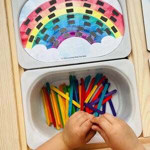 Popsicle Sticks Sorting Colours, Matching Colors Printable Flisat ...