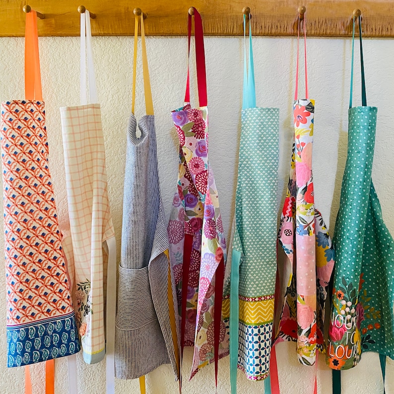 Easy Sewing Pattern Tea Towel Apron Sewing Pattern Tea - Etsy