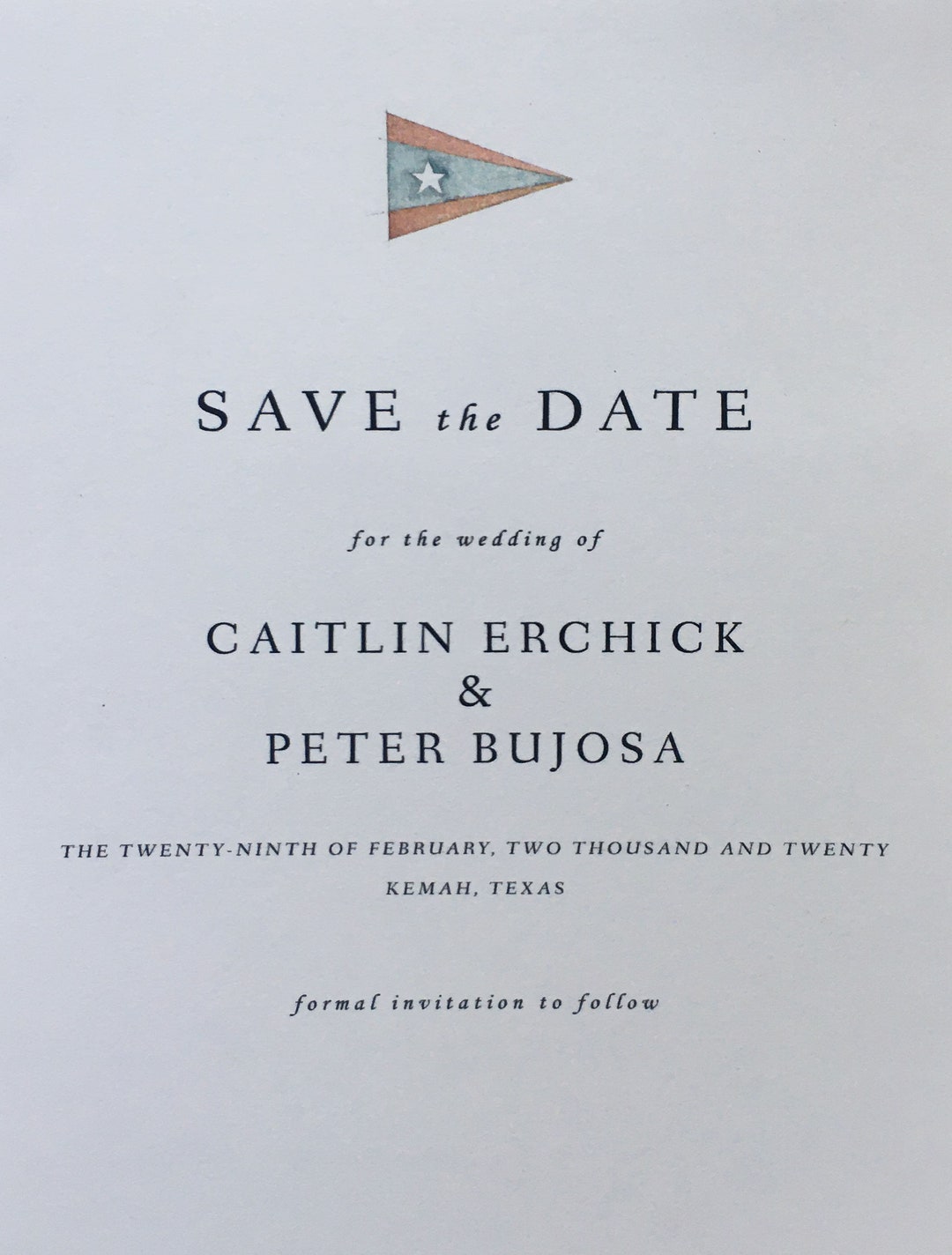 Custom Watercolor Save the Dates raised text - Etsy.de