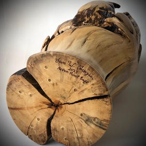 Large Aspen Root Ball Candelabra candle Included - Etsy