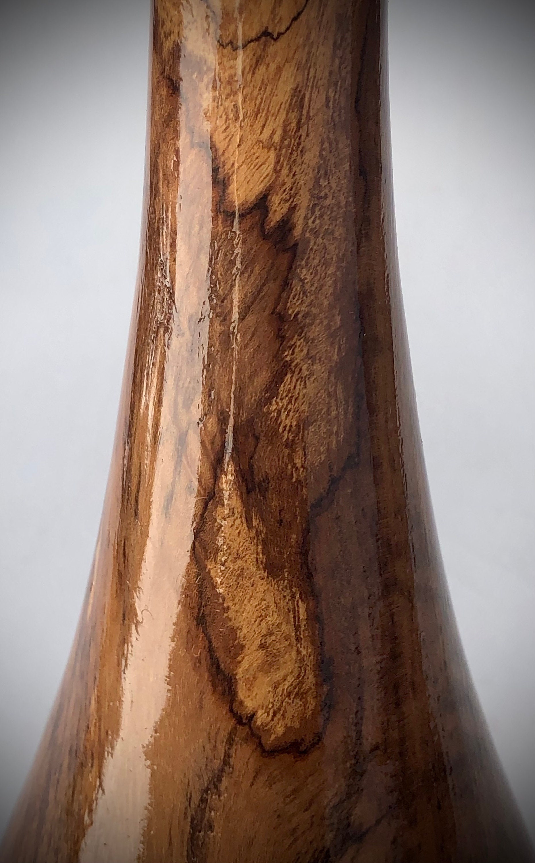 Hand Turned Wooden Weed Vase - Etsy