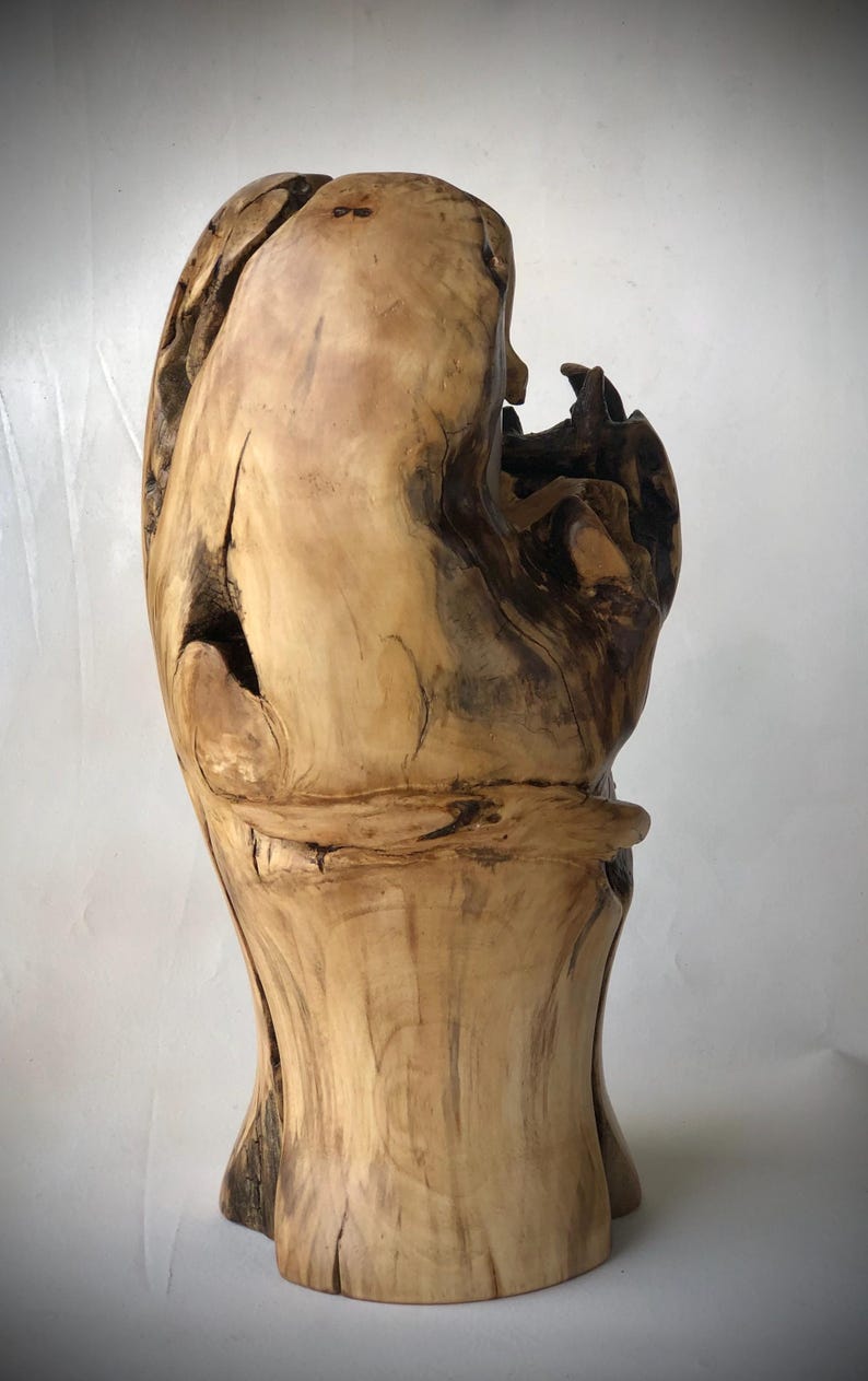 Large Aspen Root Ball Candelabra candle Included - Etsy