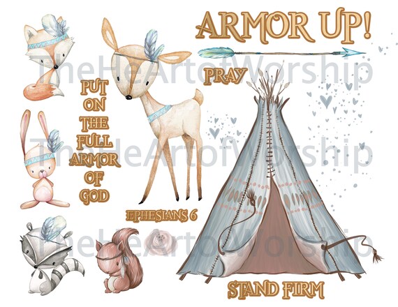 Armor up Printable Bible Journaling Scrapbooking Digital - Etsy