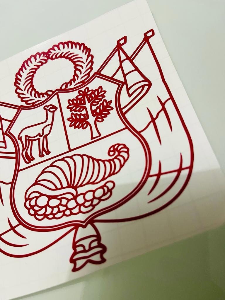 Marca Peru Car Sticker