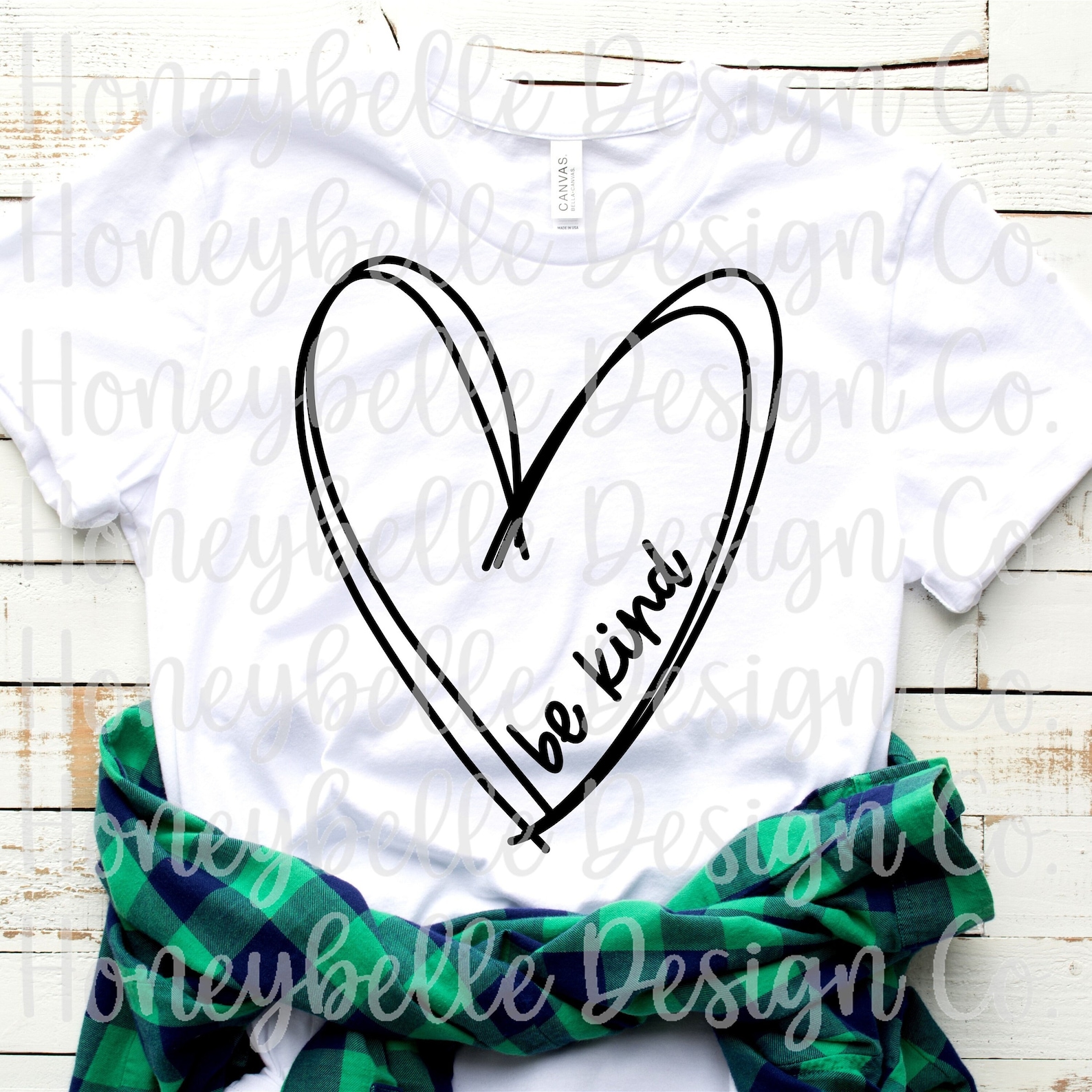 Be Kind Heart SVG PNG Vinyl Design Hand Drawn - Etsy