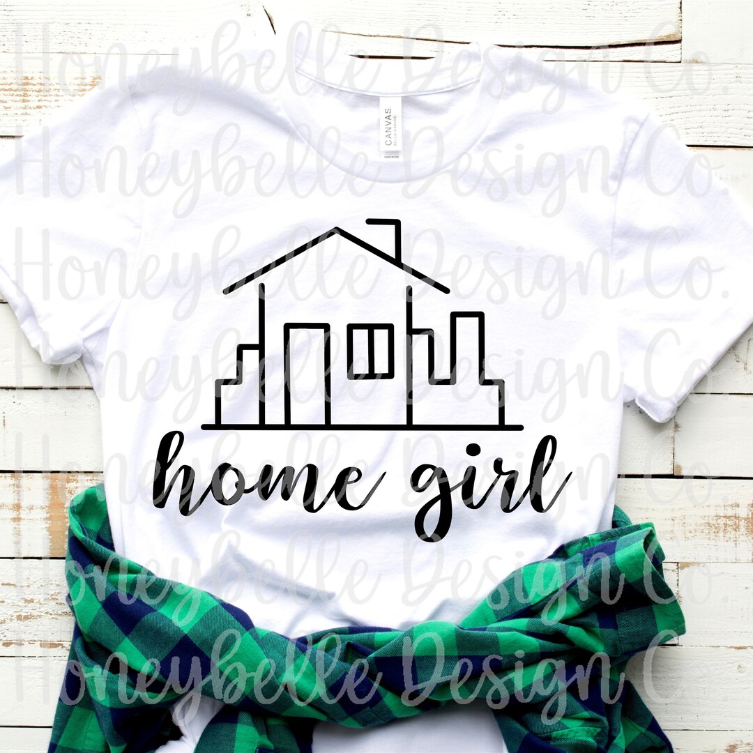 Home Girl PNG SVG | House Real Estate | Vinyl Design - Etsy