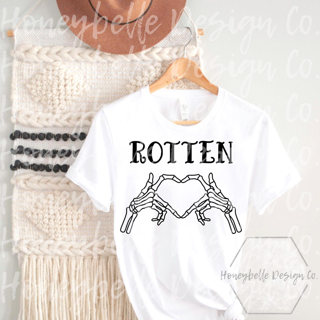 Rotten Heart SVG + PNG - Etsy