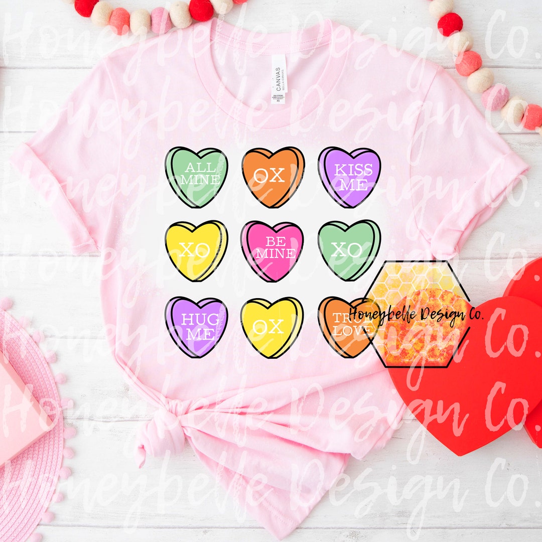 Sweethearts Candy Sublimation Design PNG - Etsy