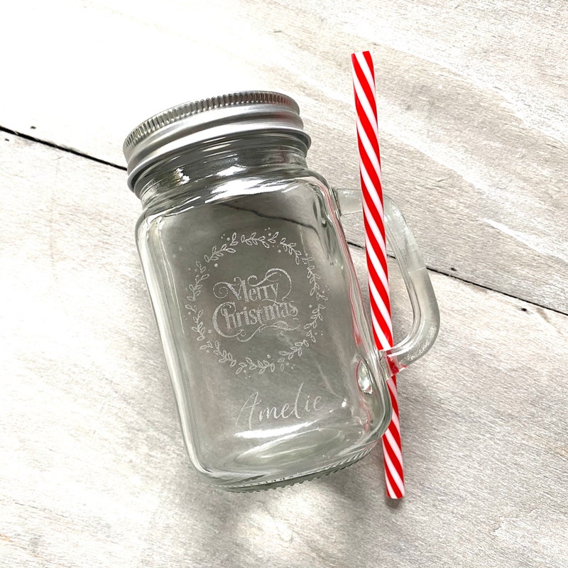Engraved Mason Jar - Etsy