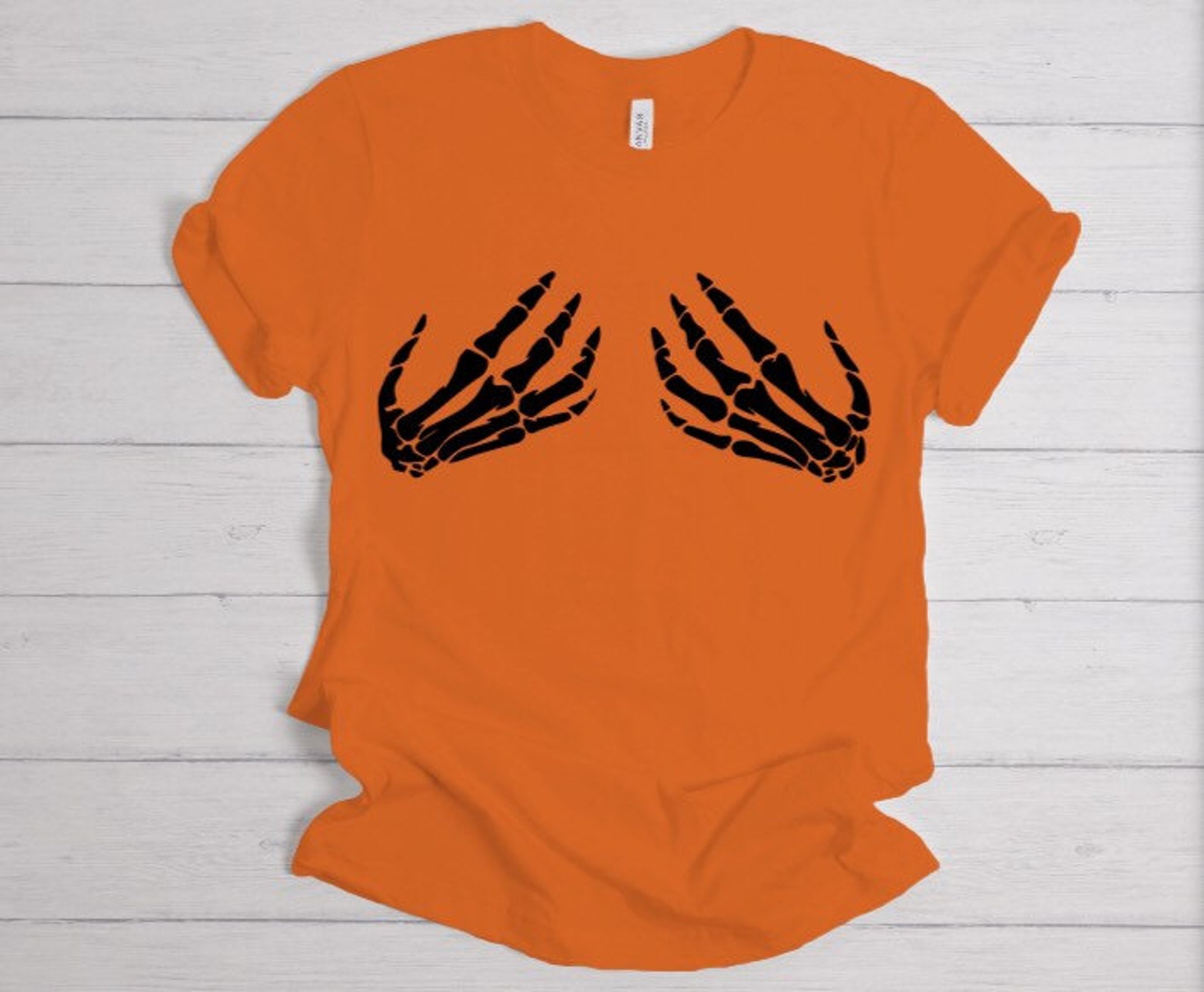 Skeleton Hands Shirt Skeleton Hand Bra Hand Bra Shirt Etsy